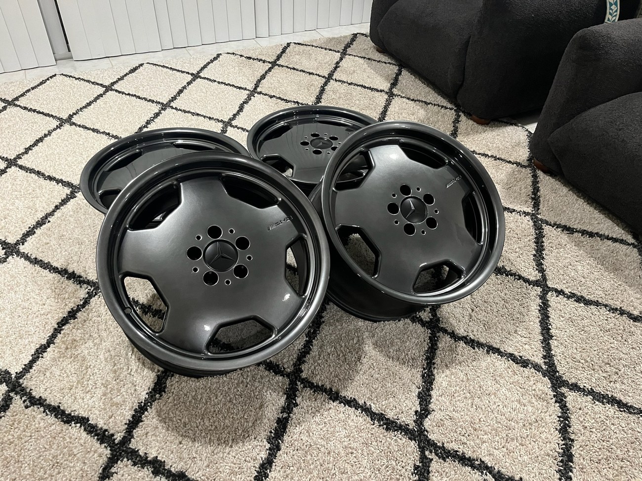 Staggered 18″ AMG Aero II Monoblock Wheels For Sale | The MB Market