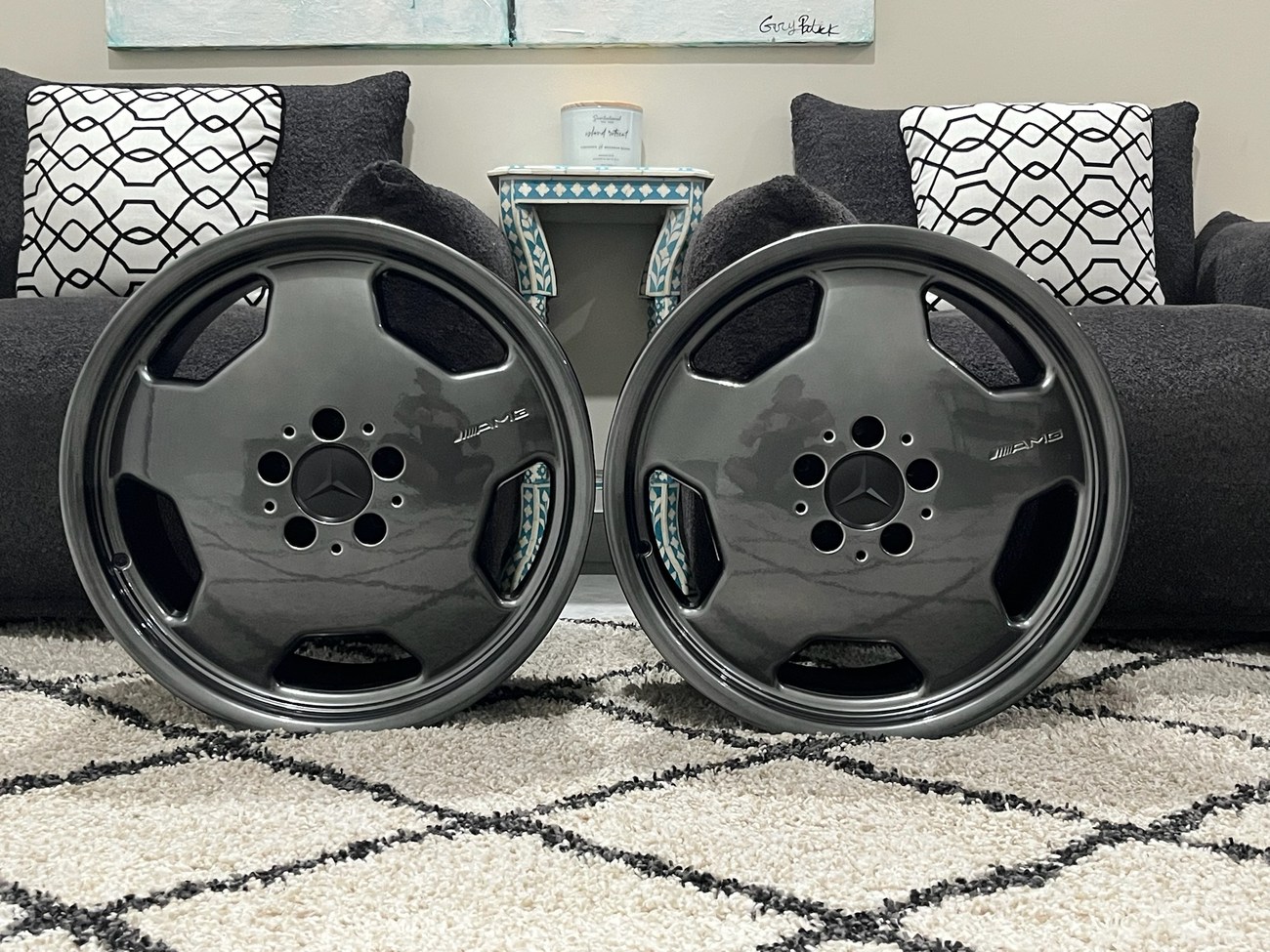 Staggered 18″ AMG Aero II Monoblock Wheels For Sale | The MB Market