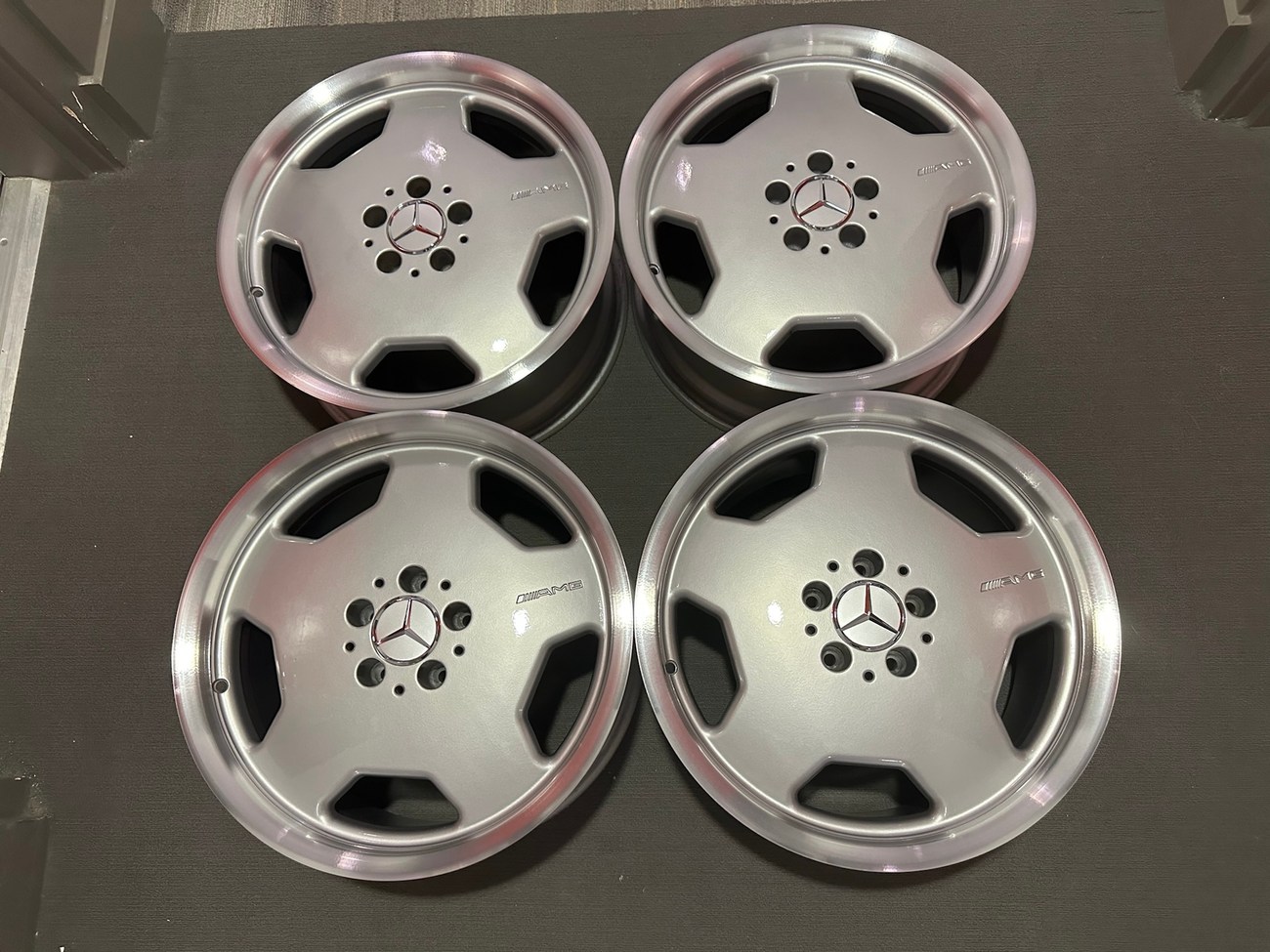 Staggered 18" AMG Aero II Monoblock Wheels For Sale | The MB Market