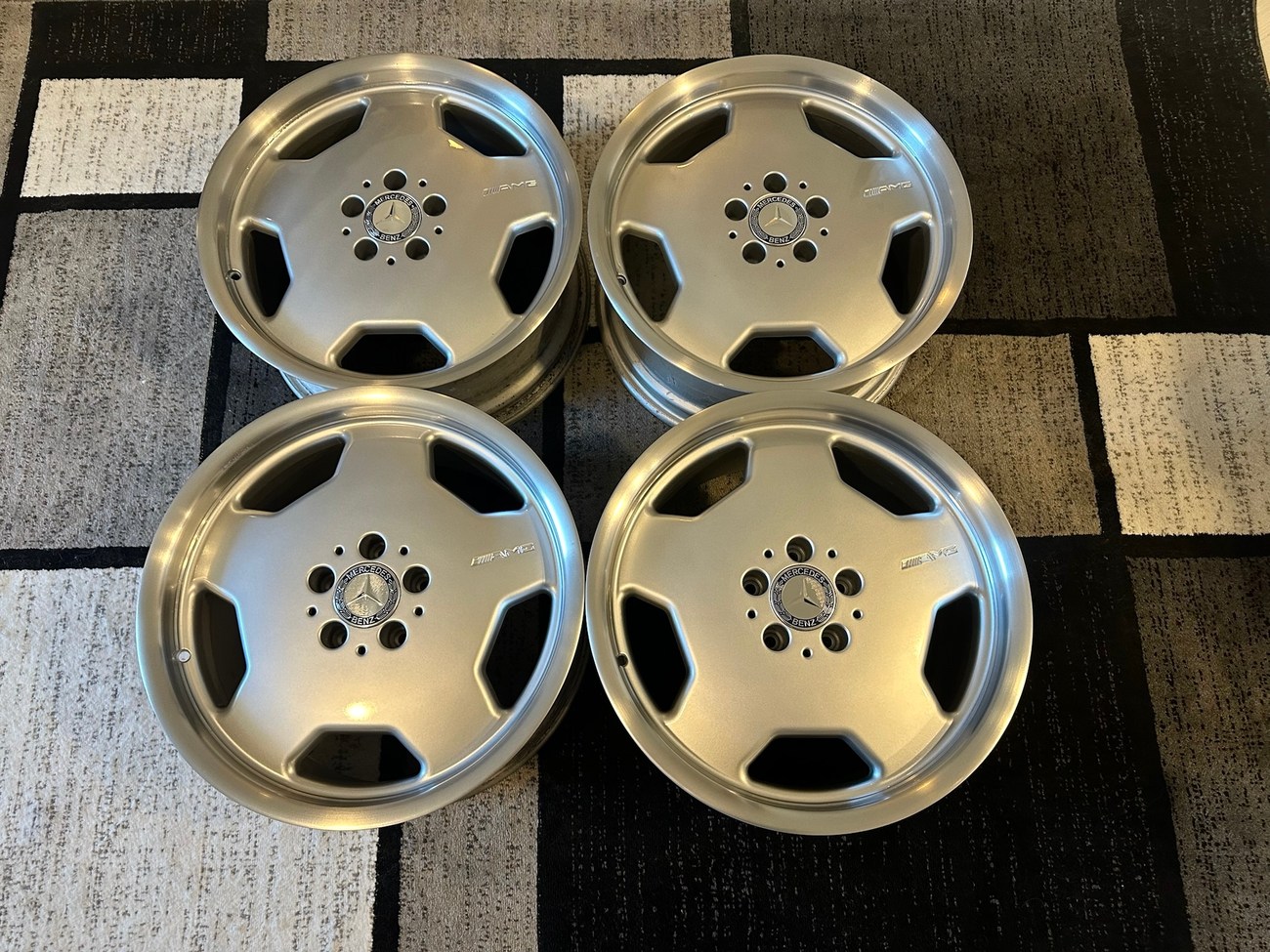 W210/R129 Staggered 18" AMG Aero II Monoblock Wheels For Sale | The MB ...