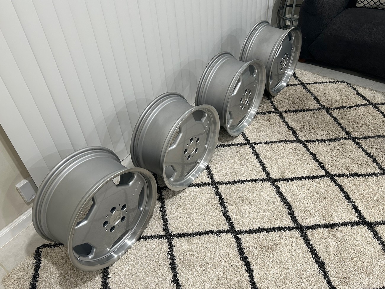 Staggered 18" AMG Aero II Monoblock Wheels for R129/W210 For Sale | The ...