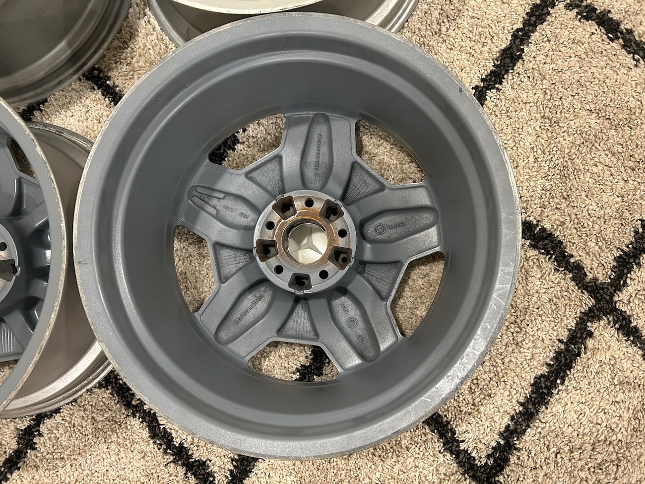 Staggered 18" AMG Aero II Monoblock Wheels for R129/W210 For Sale | The ...