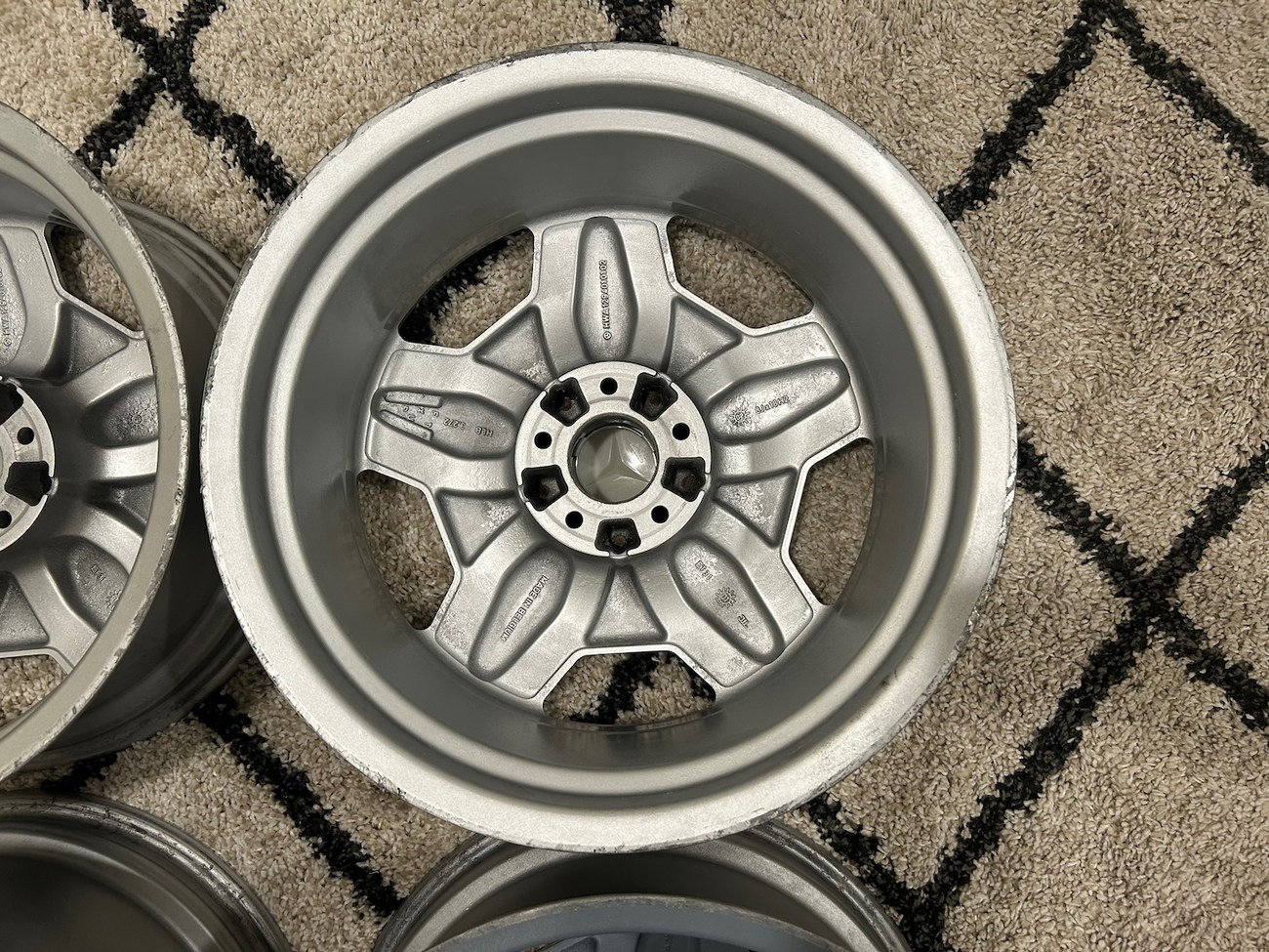 Staggered 18" AMG Aero II Monoblock Wheels for R129/W210 For Sale | The ...
