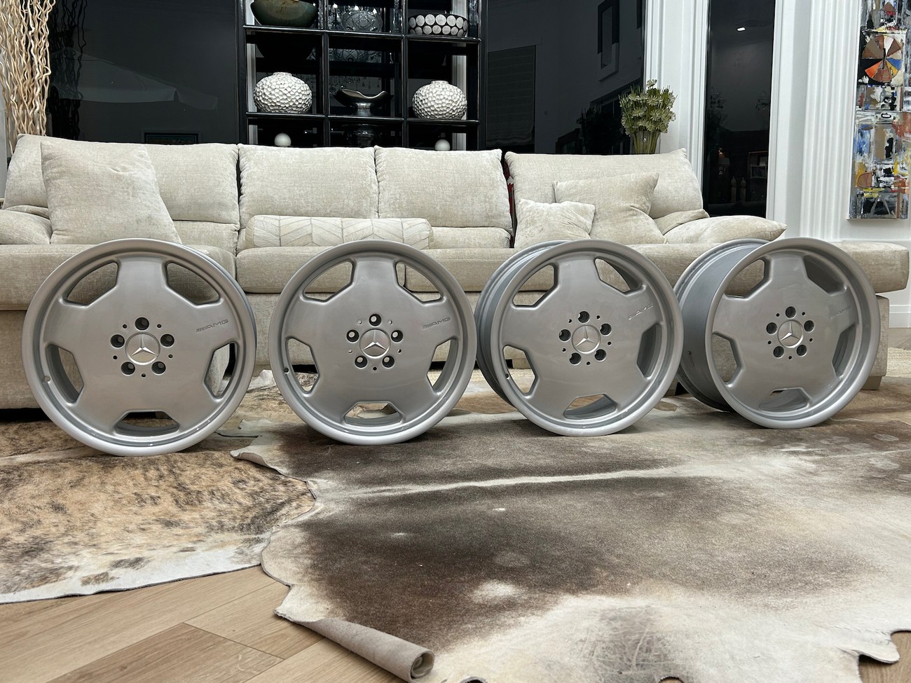 W140 18" AMG Aero II Monoblock Wheels For Sale | The MB Market