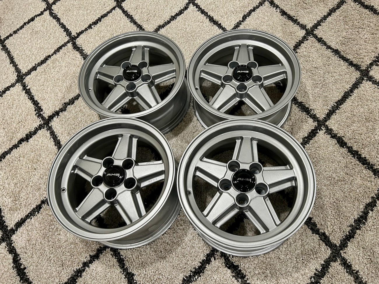 Staggered 16" Ronal R9 Penta Wheels For Sale | The MB Market