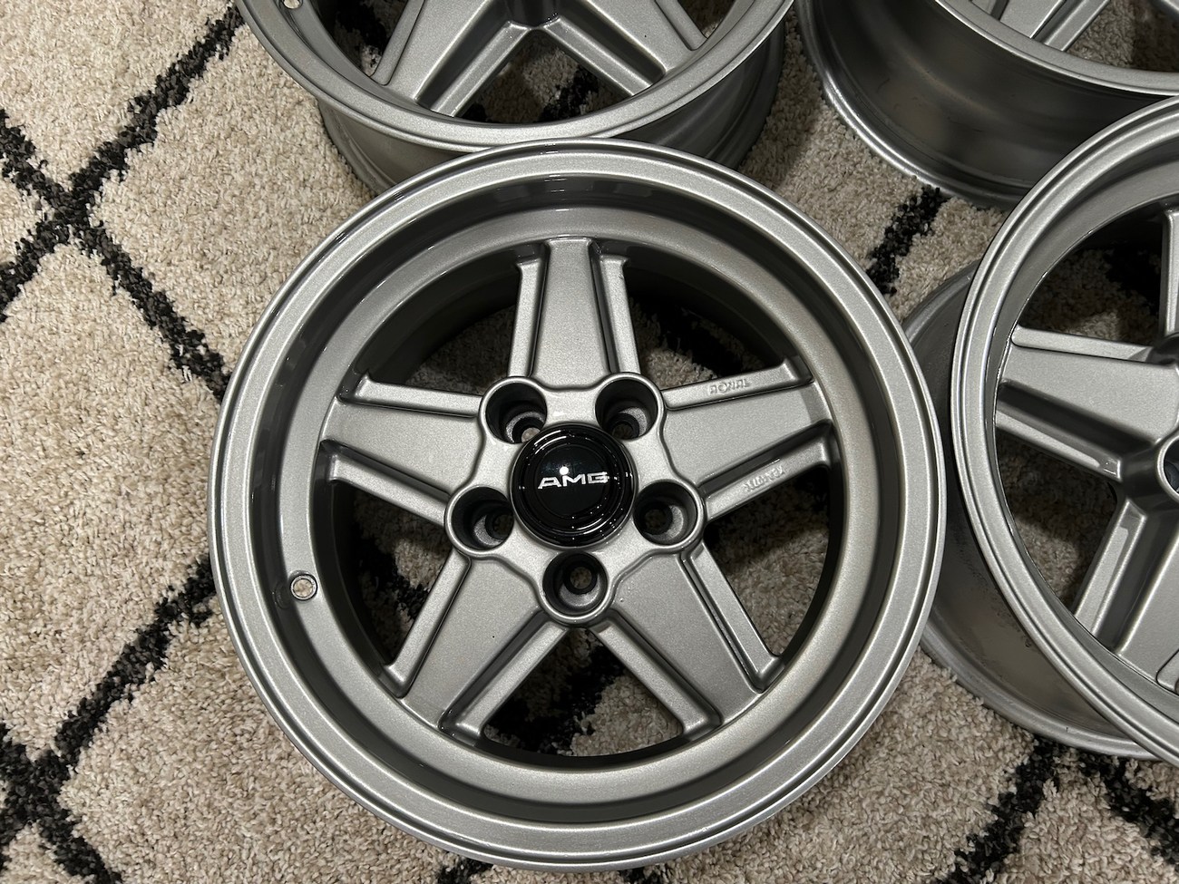 Staggered 16" Ronal R9 Penta Wheels For Sale | The MB Market