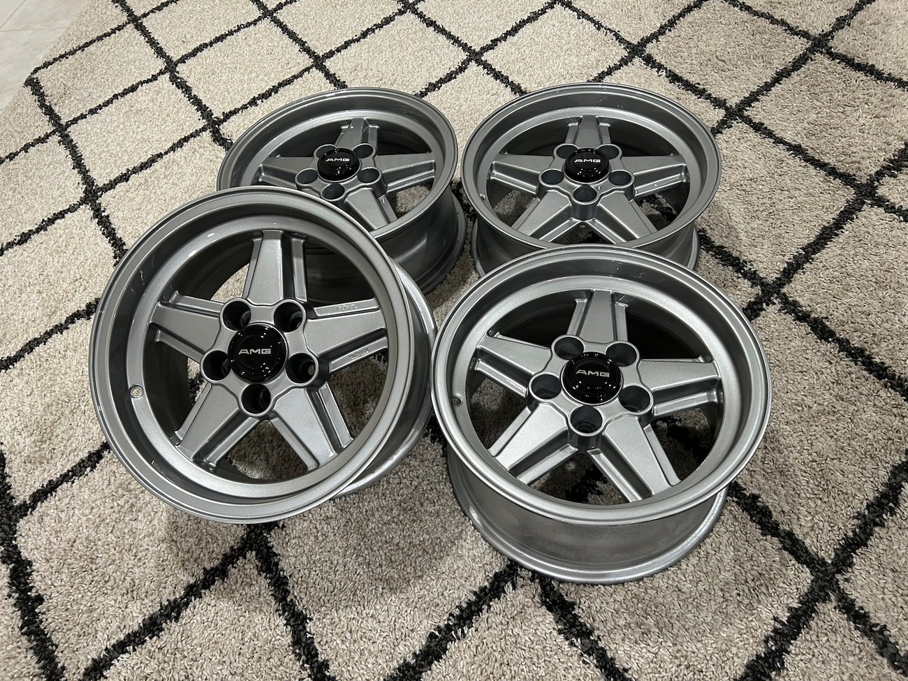 Staggered 16" Ronal R9 Penta Wheels For Sale | The MB Market