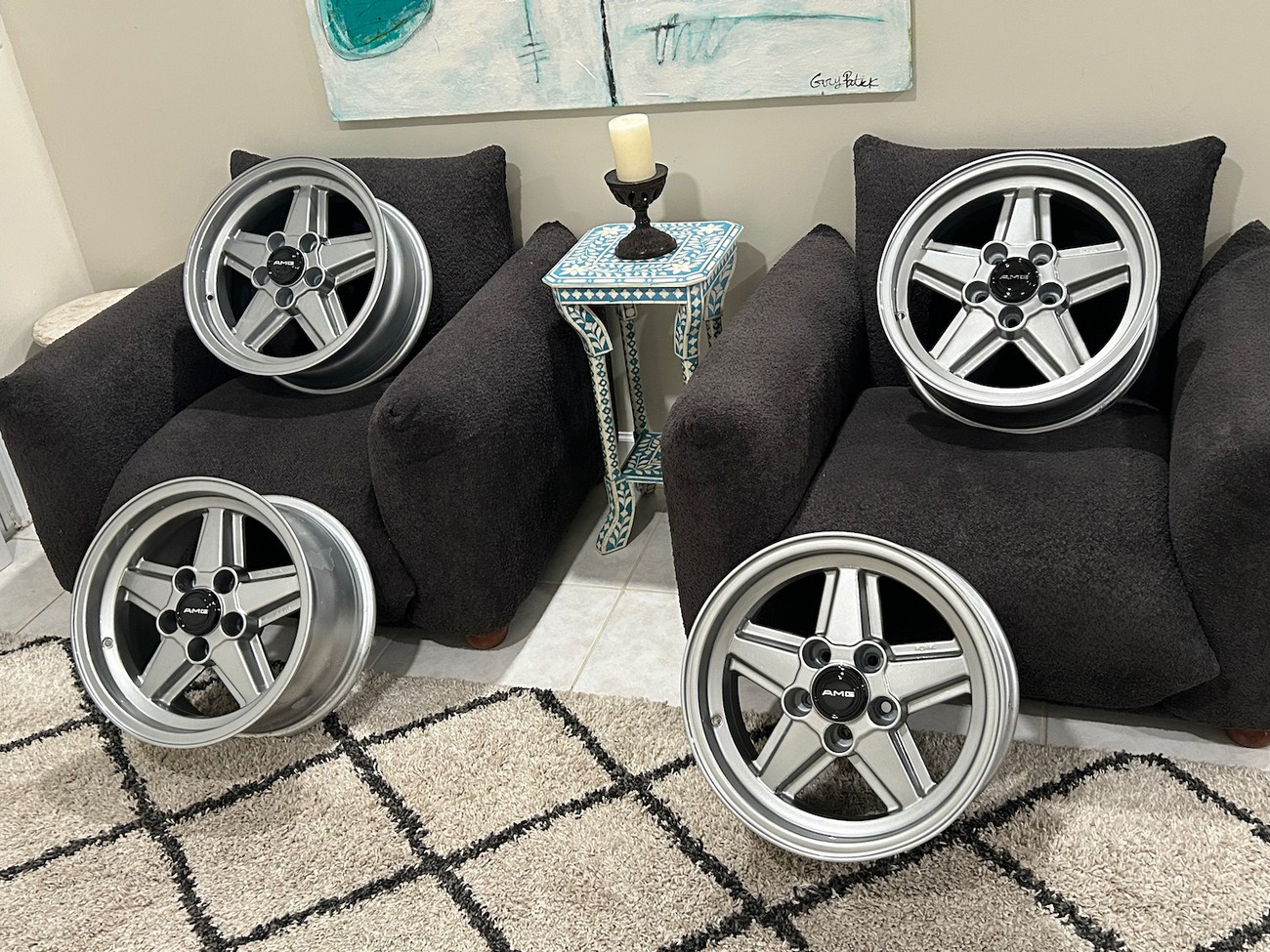 Staggered 16" Ronal R9 Penta Wheels For Sale | The MB Market