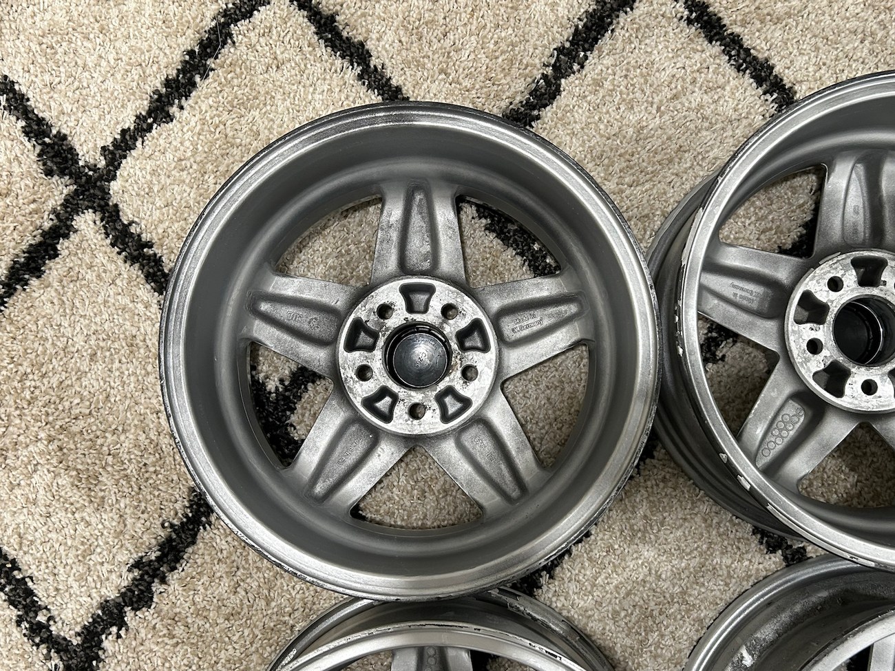 Staggered 16" Ronal R9 Penta Wheels For Sale | The MB Market