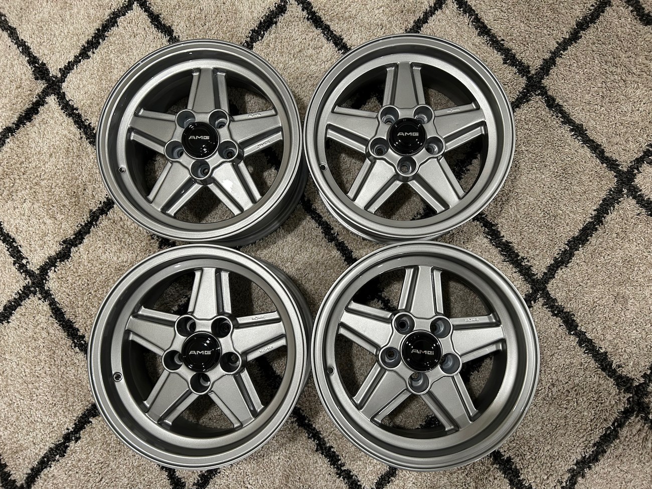 Staggered 16" Ronal R9 Penta Wheels For Sale | The MB Market