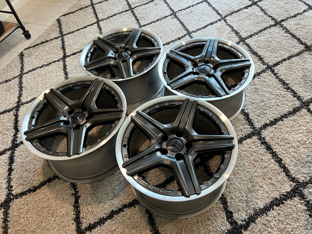 Staggered 2-Piece 18" Cromodora Style VI AMG Wheels For Sale | The MB Market