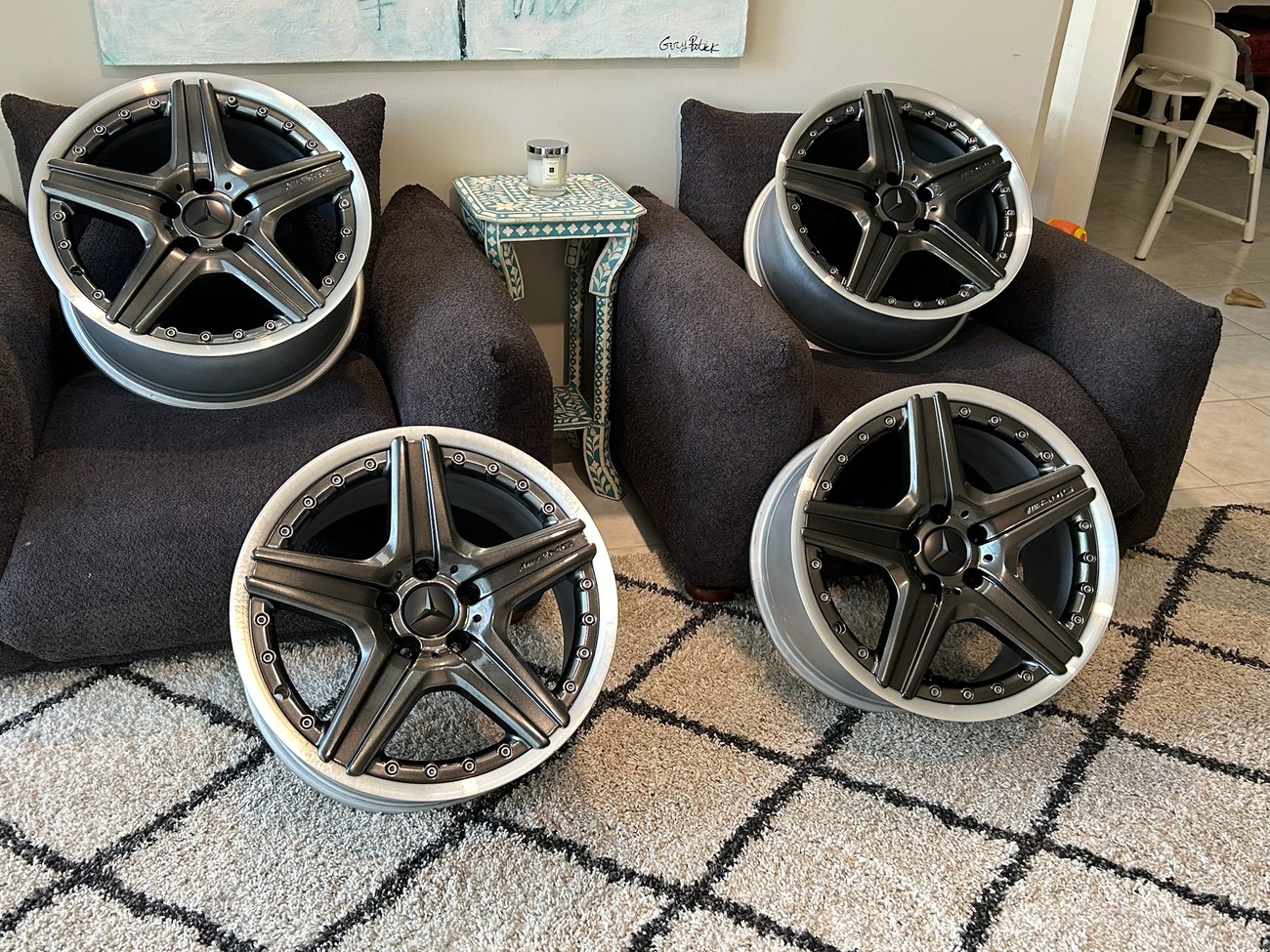 Staggered 2-Piece 18" Cromodora Style VI AMG Wheels For Sale | The MB Market