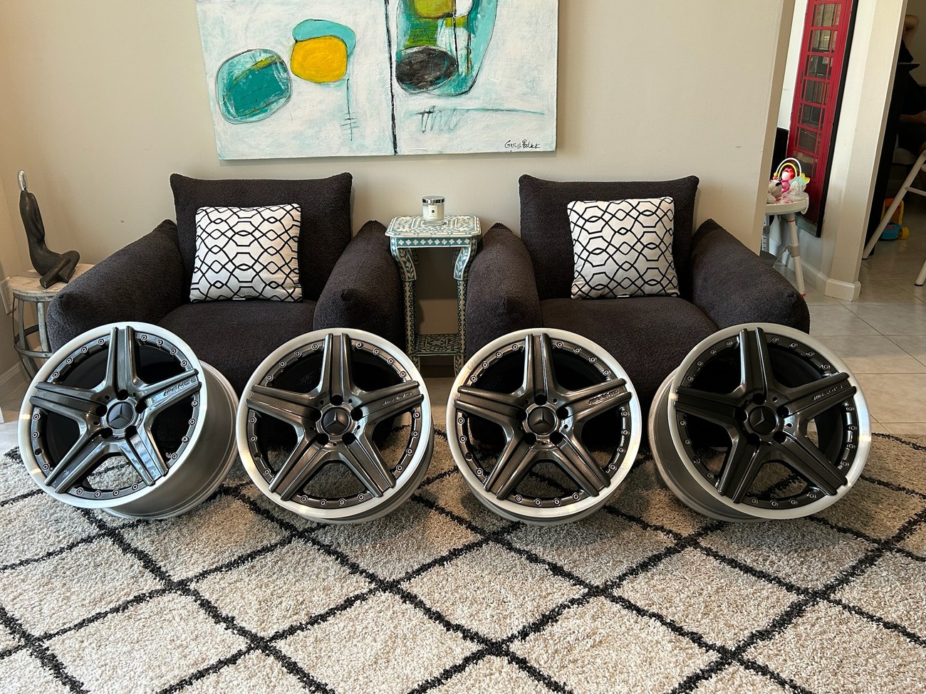 Staggered 2-Piece 18" Cromodora Style VI AMG Wheels For Sale | The MB ...