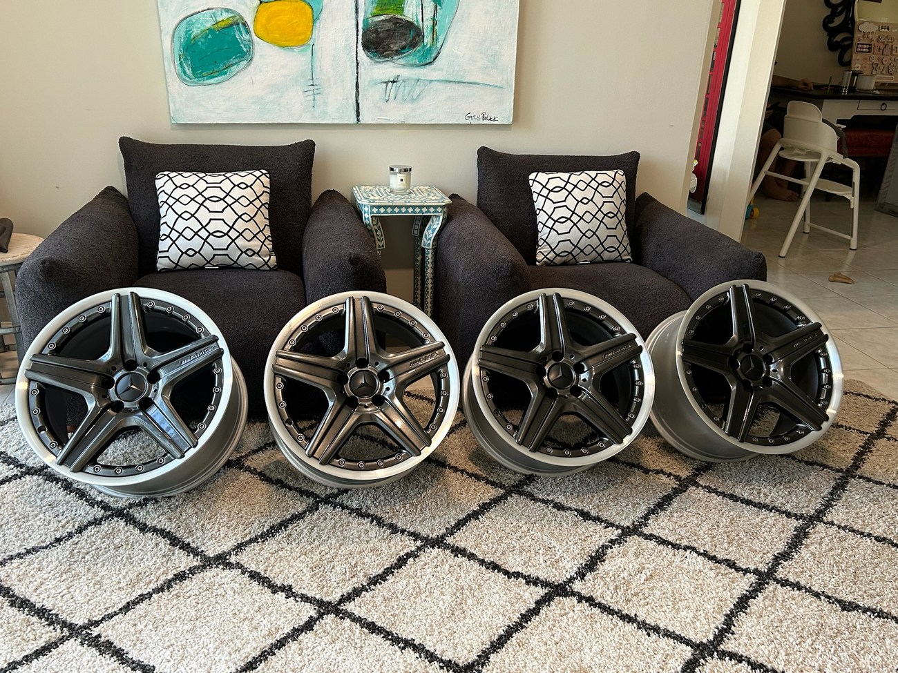 Staggered 2-Piece 18" Cromodora Style VI AMG Wheels For Sale | The MB ...