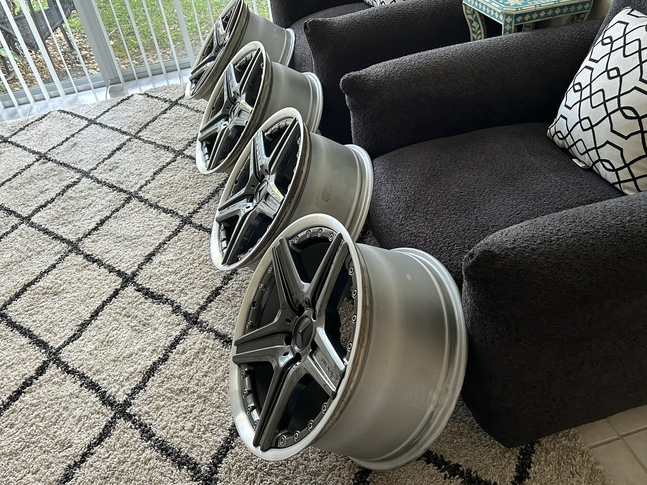 Staggered 2-Piece 18" Cromodora Style VI AMG Wheels For Sale | The MB ...