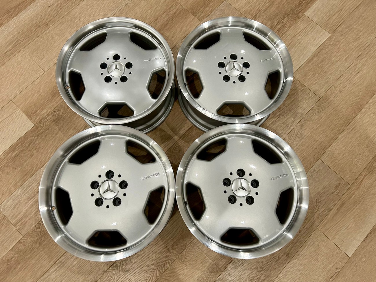 Staggered 18" AMG Aero II Monoblock Wheels for W210/R129 For Sale | The ...