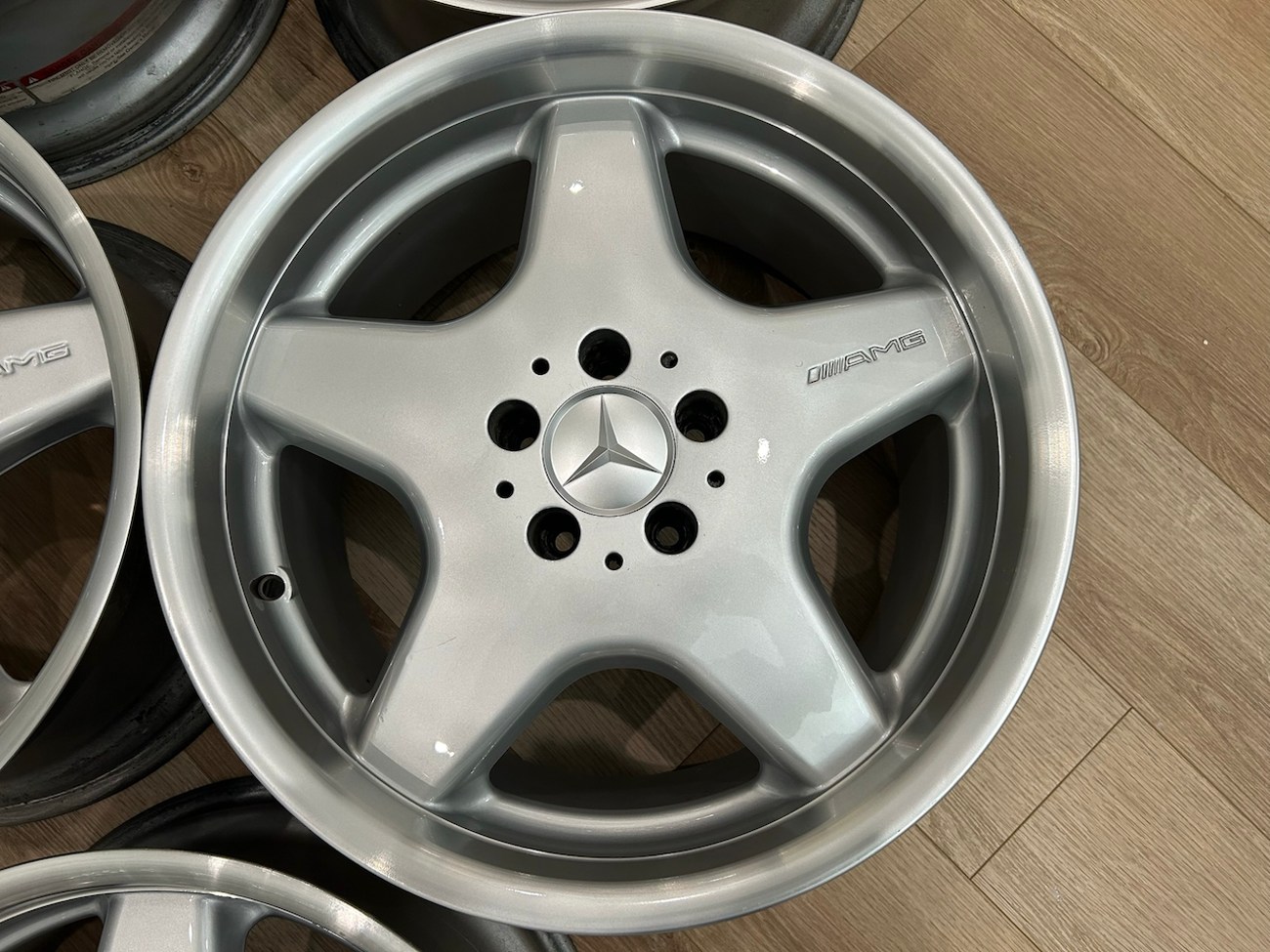 18" AMG Monoblock Style 1 Sport Wheels Set of 5 For Sale | The MB Market