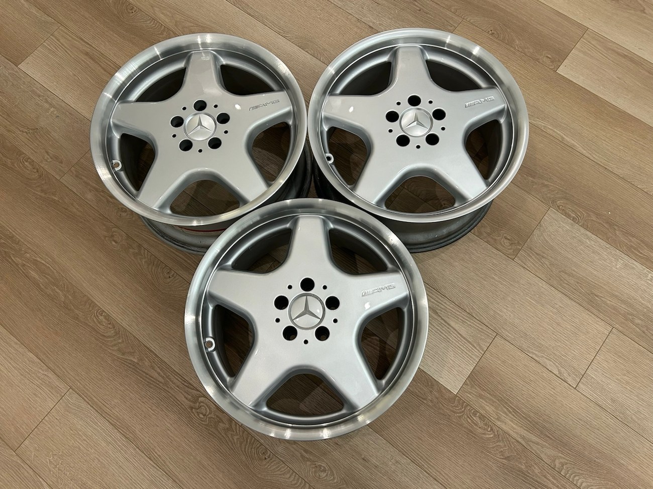 18" AMG Monoblock Style 1 Sport Wheels Set of 5 For Sale | The MB Market