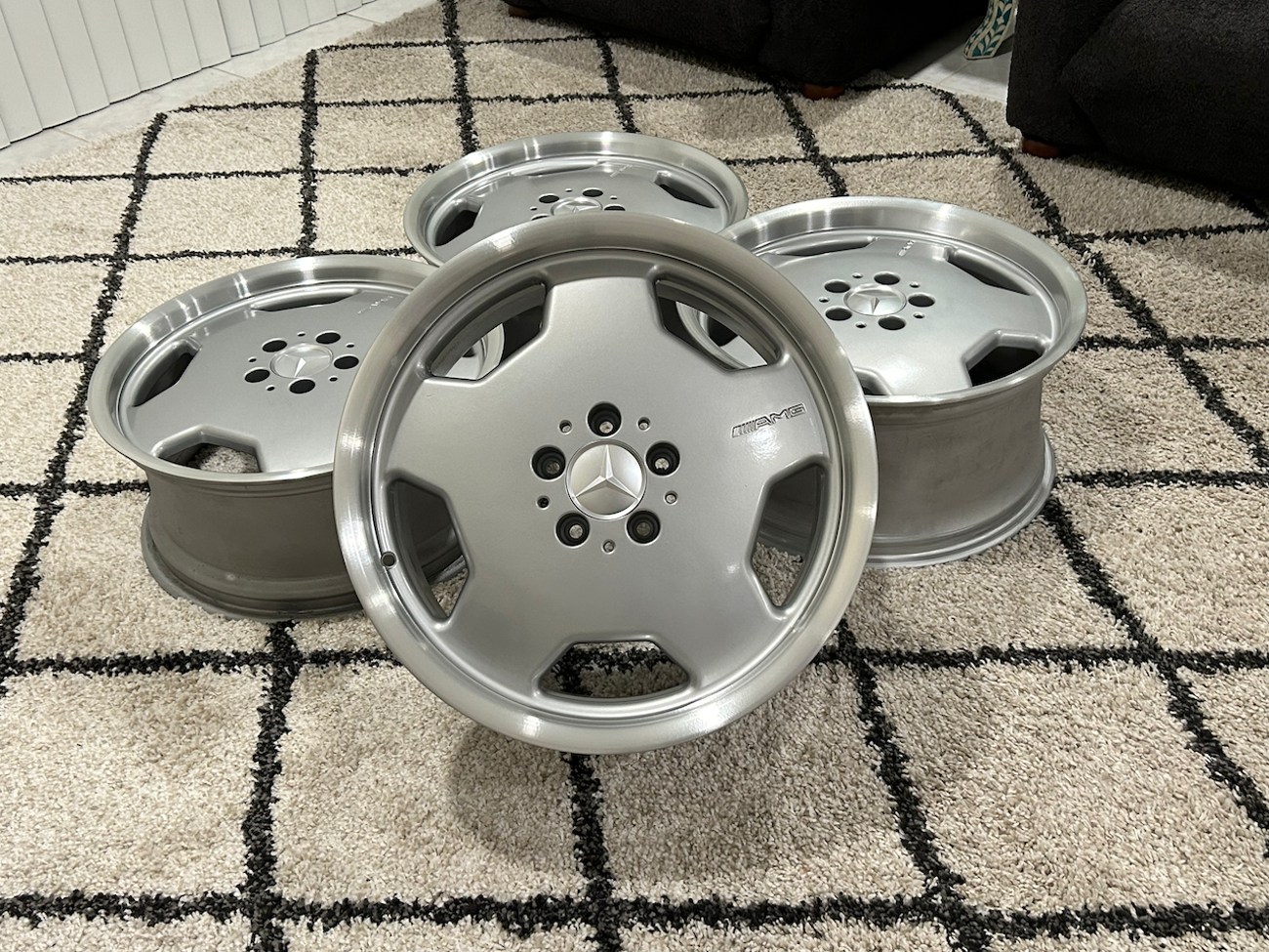 Staggered 18" AMG Aero II Monoblock Wheels for W210/R129 For Sale | The ...