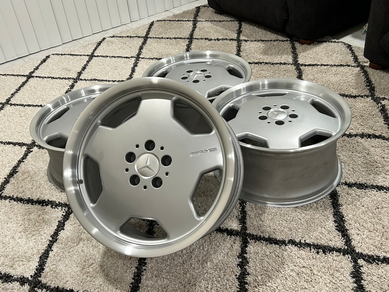 Staggered 18" AMG Aero II Monoblock Wheels for W210/R129 For Sale | The ...