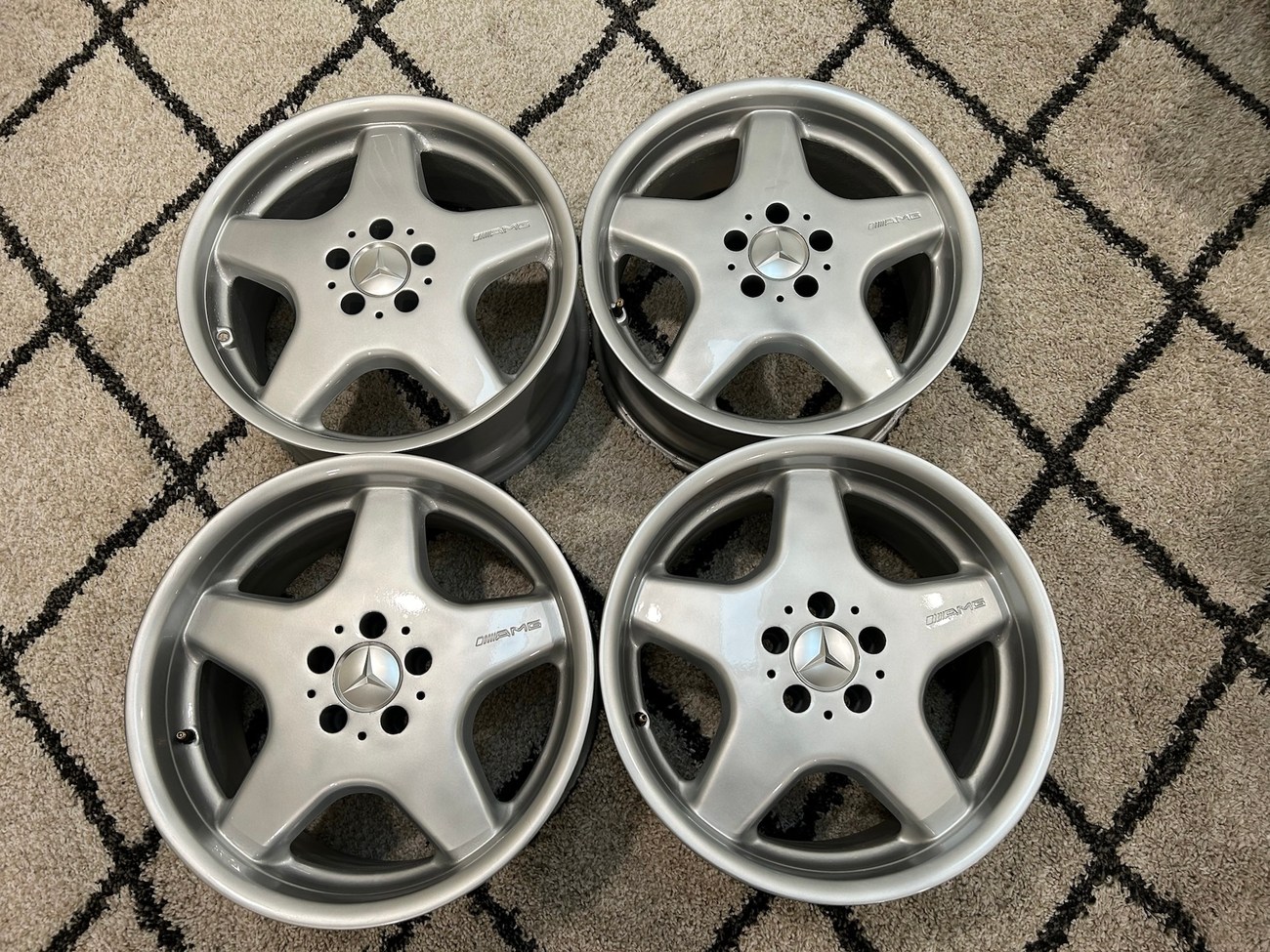 18" AMG Monoblock Style 1 Sport Wheels for R129 For Sale | The MB Market