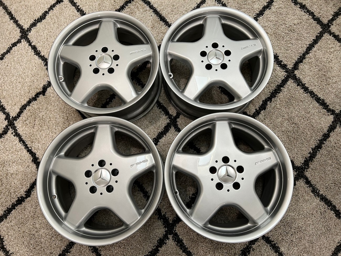 18" AMG Monoblock Style 1 Sport Wheels for R129 For Sale | The MB Market