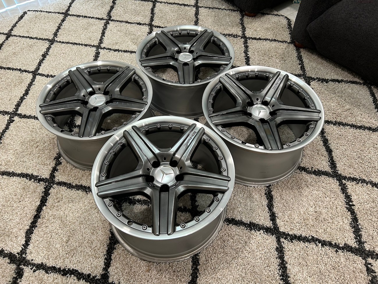 Staggered 2-Piece 18" Cromodora Style VI AMG Wheels For Sale | The MB ...