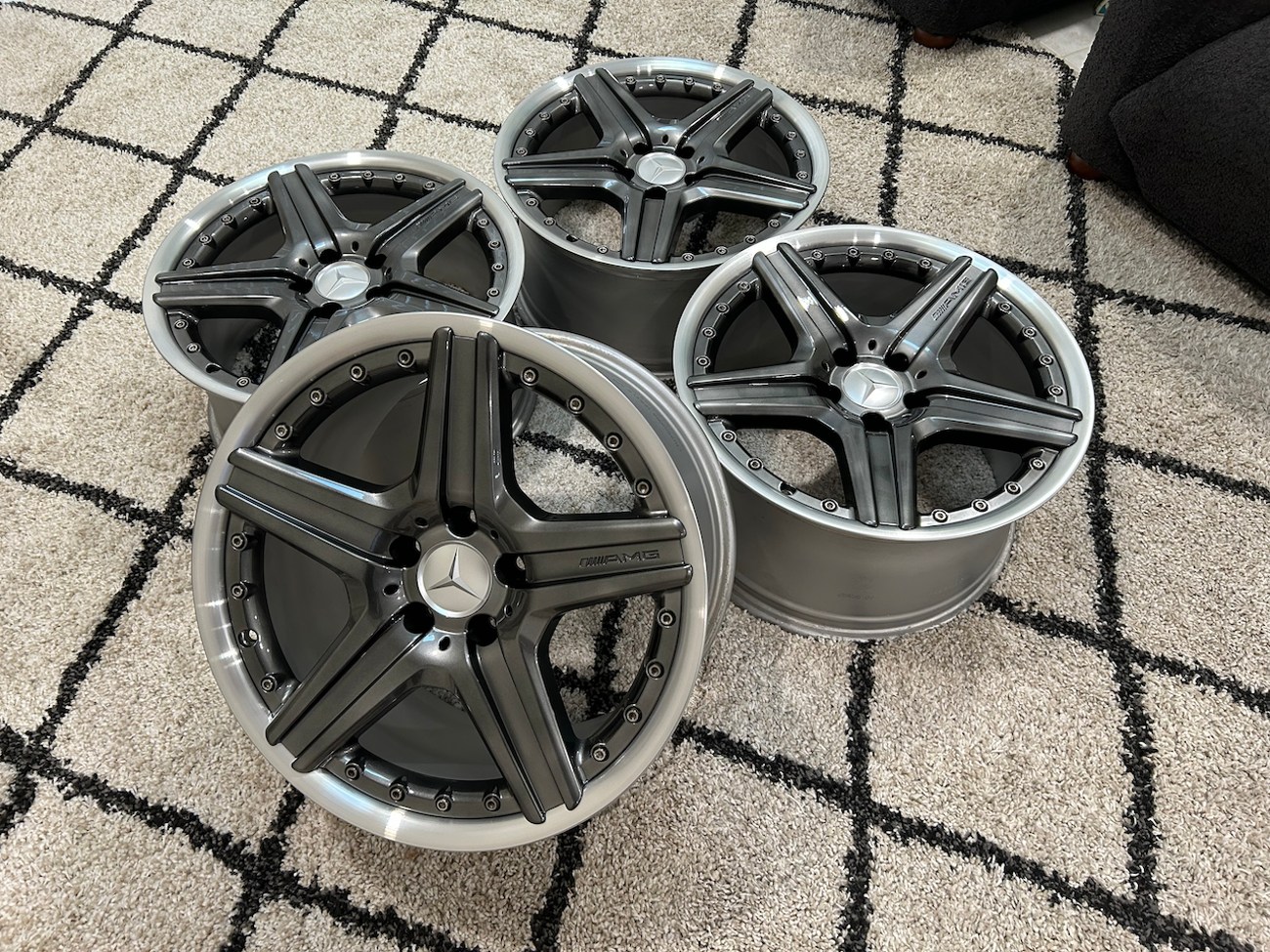 Staggered 2-Piece 18" Cromodora Style VI AMG Wheels For Sale | The MB ...