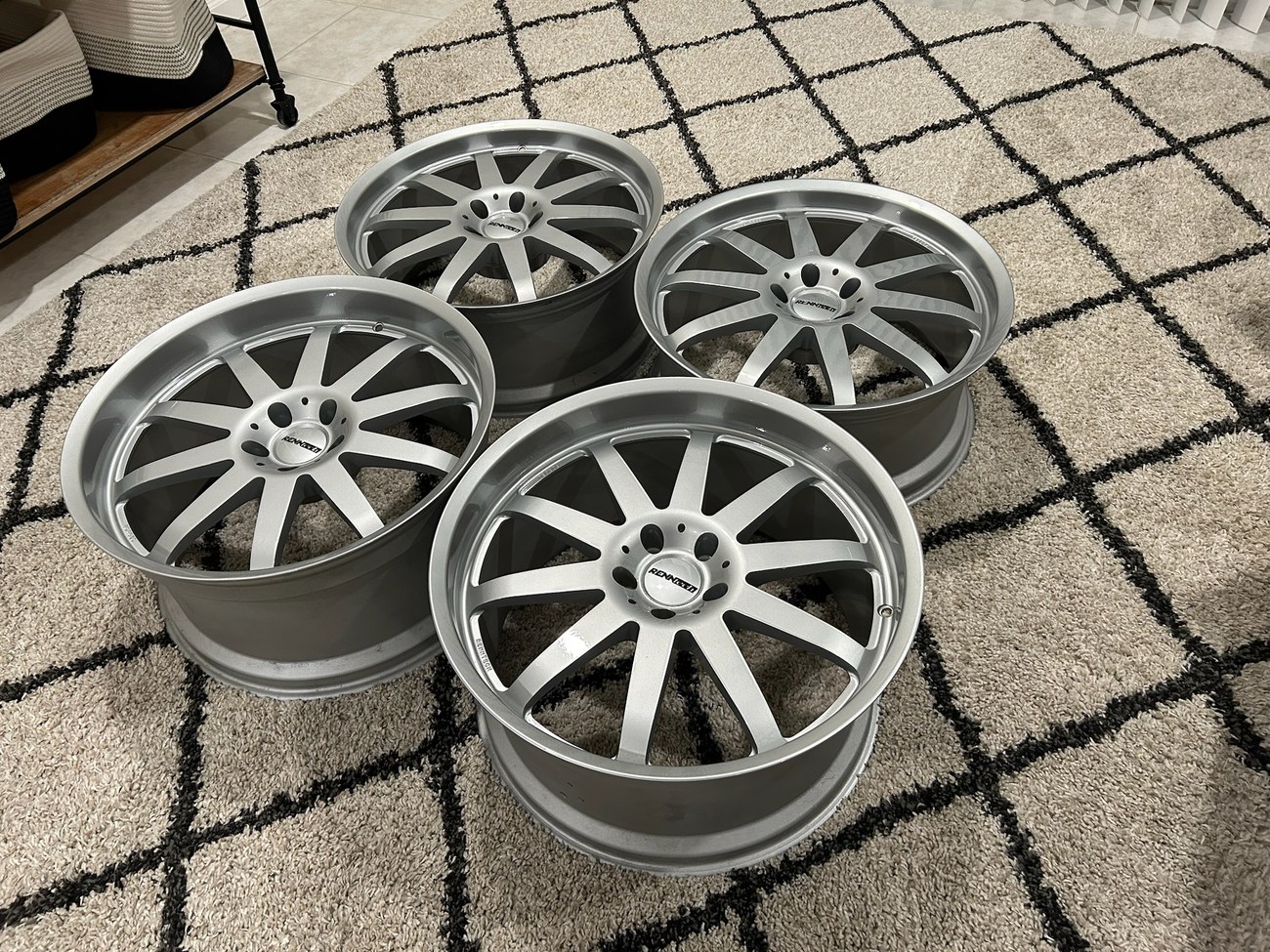 Staggered 20" RENNtech Monolite Forged Wheels For Sale | The MB Market