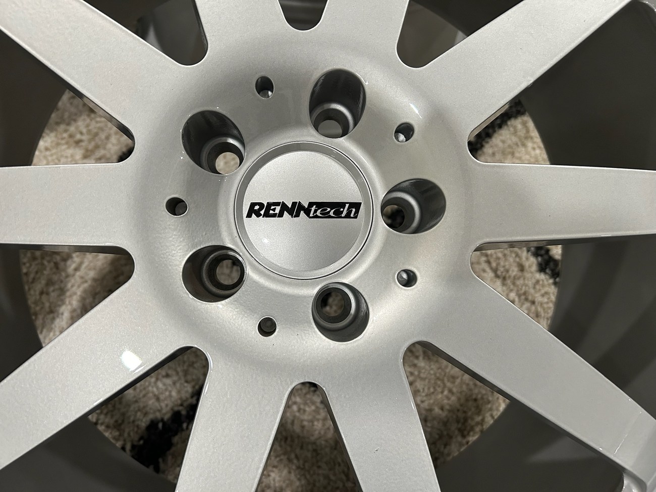 Staggered 20" RENNtech Monolite Forged Wheels For Sale | The MB Market