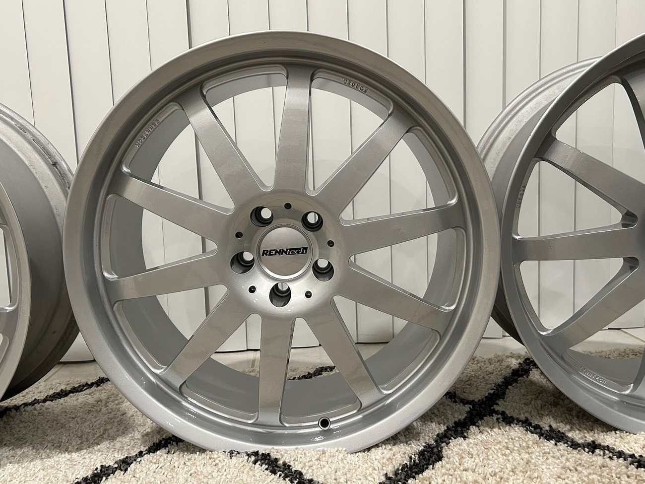 Staggered 20" RENNtech Monolite Forged Wheels For Sale | The MB Market
