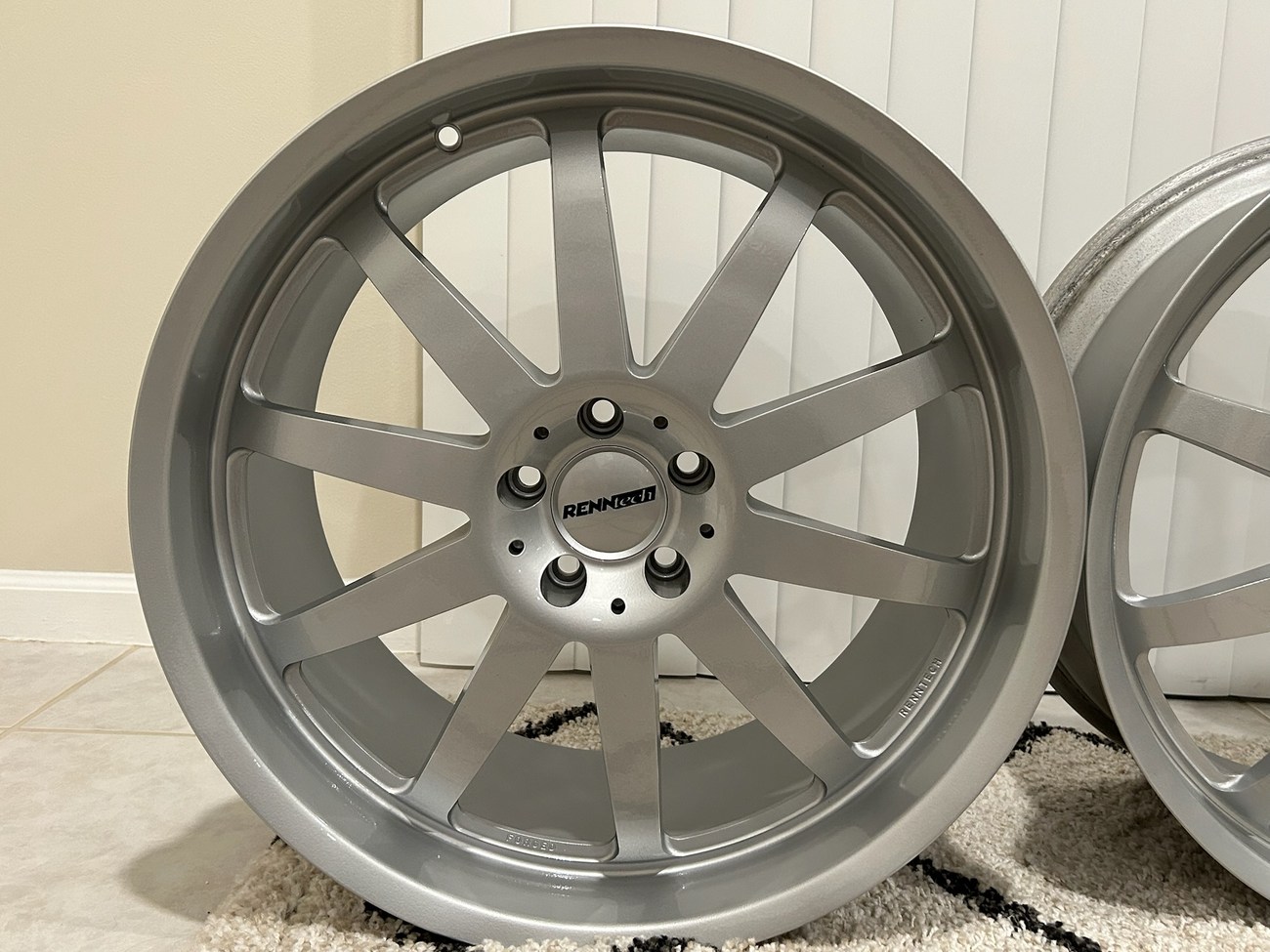 Staggered 20" RENNtech Monolite Forged Wheels For Sale | The MB Market