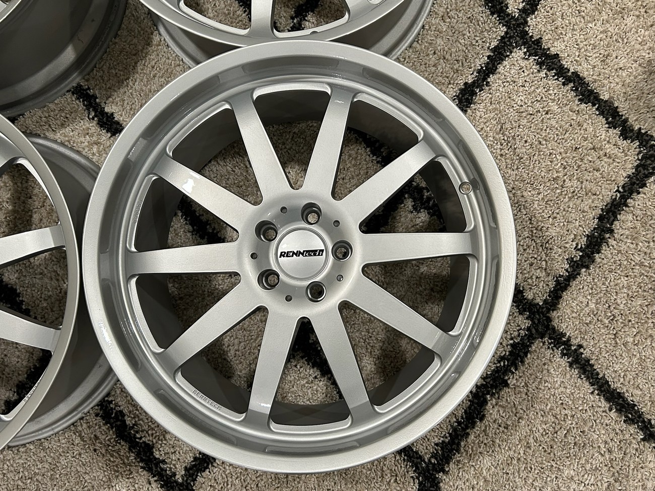 Staggered 20" RENNtech Monolite Forged Wheels For Sale | The MB Market