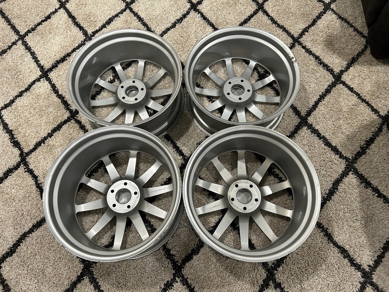Staggered 20" RENNtech Monolite Forged Wheels For Sale | The MB Market