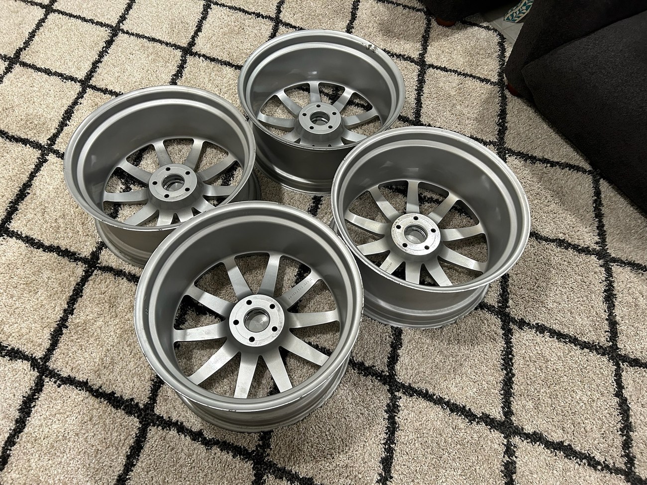 Staggered 20" RENNtech Monolite Forged Wheels For Sale | The MB Market