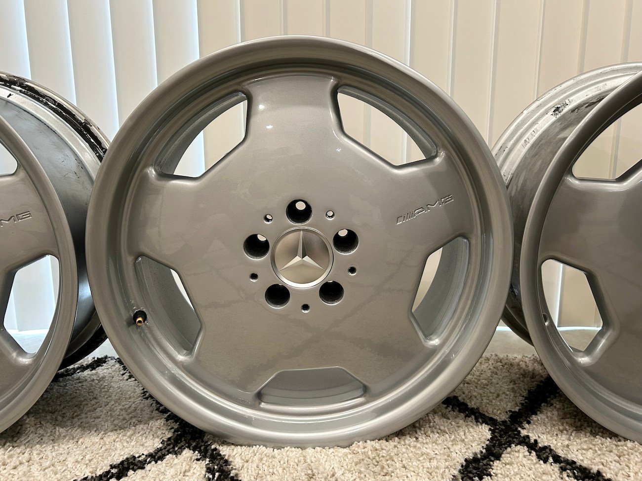 Staggered 18" AMG Aero II Monoblock Wheels for W210/R129 For Sale | The ...