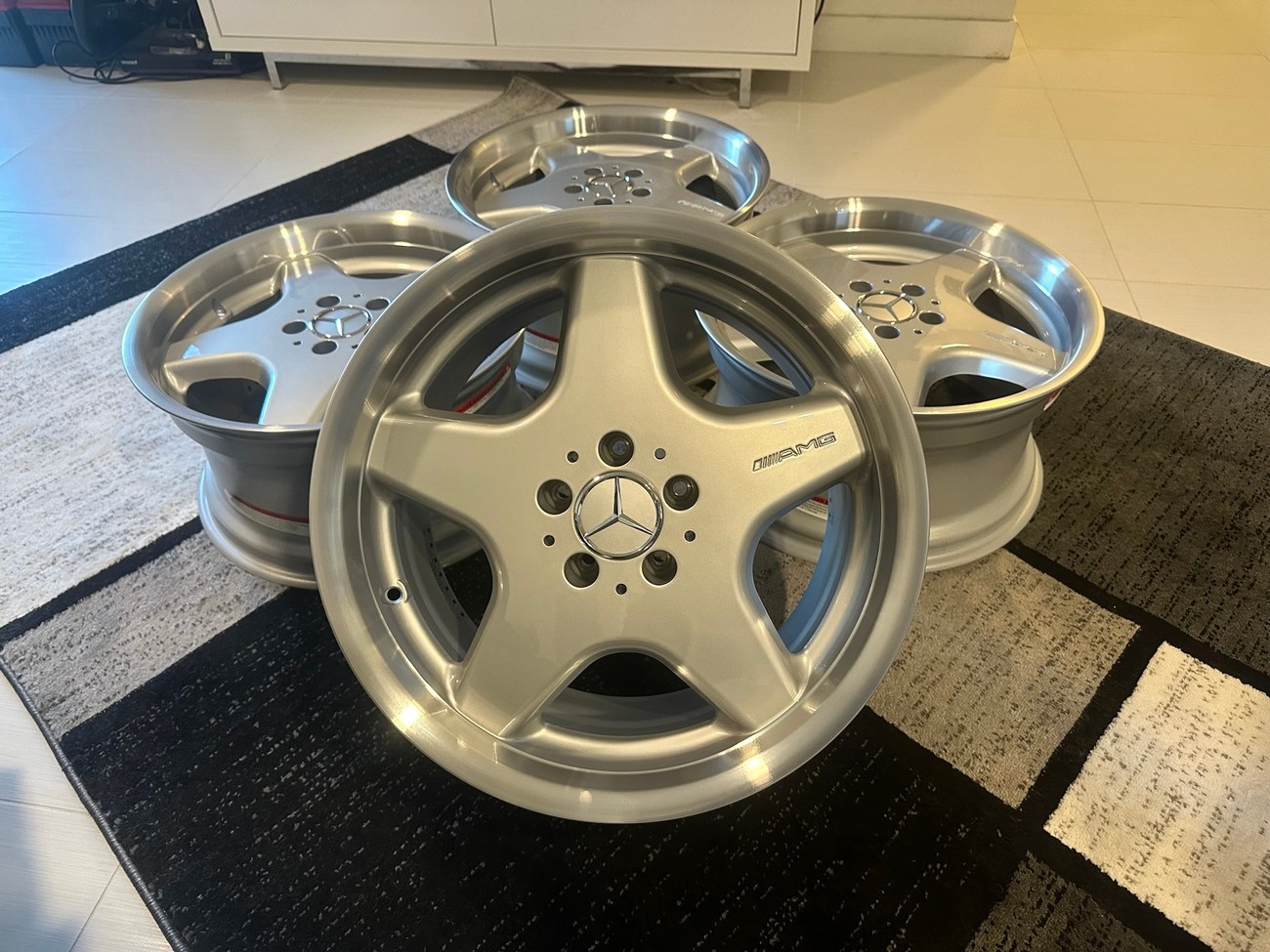 18" AMG Monoblock Style 1 Sport Wheels for R129 (New Old Stock) For ...
