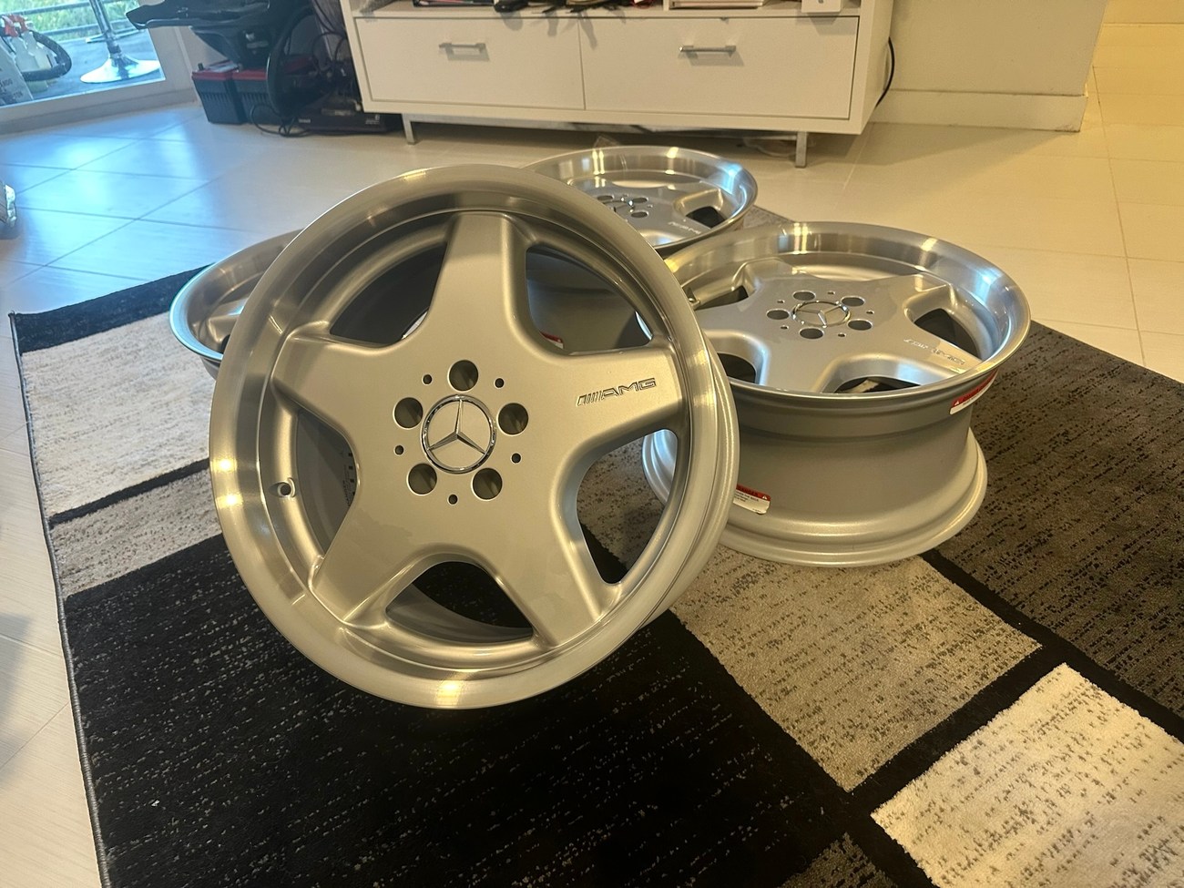 18" AMG Monoblock Style 1 Sport Wheels for R129 (New Old Stock) For ...