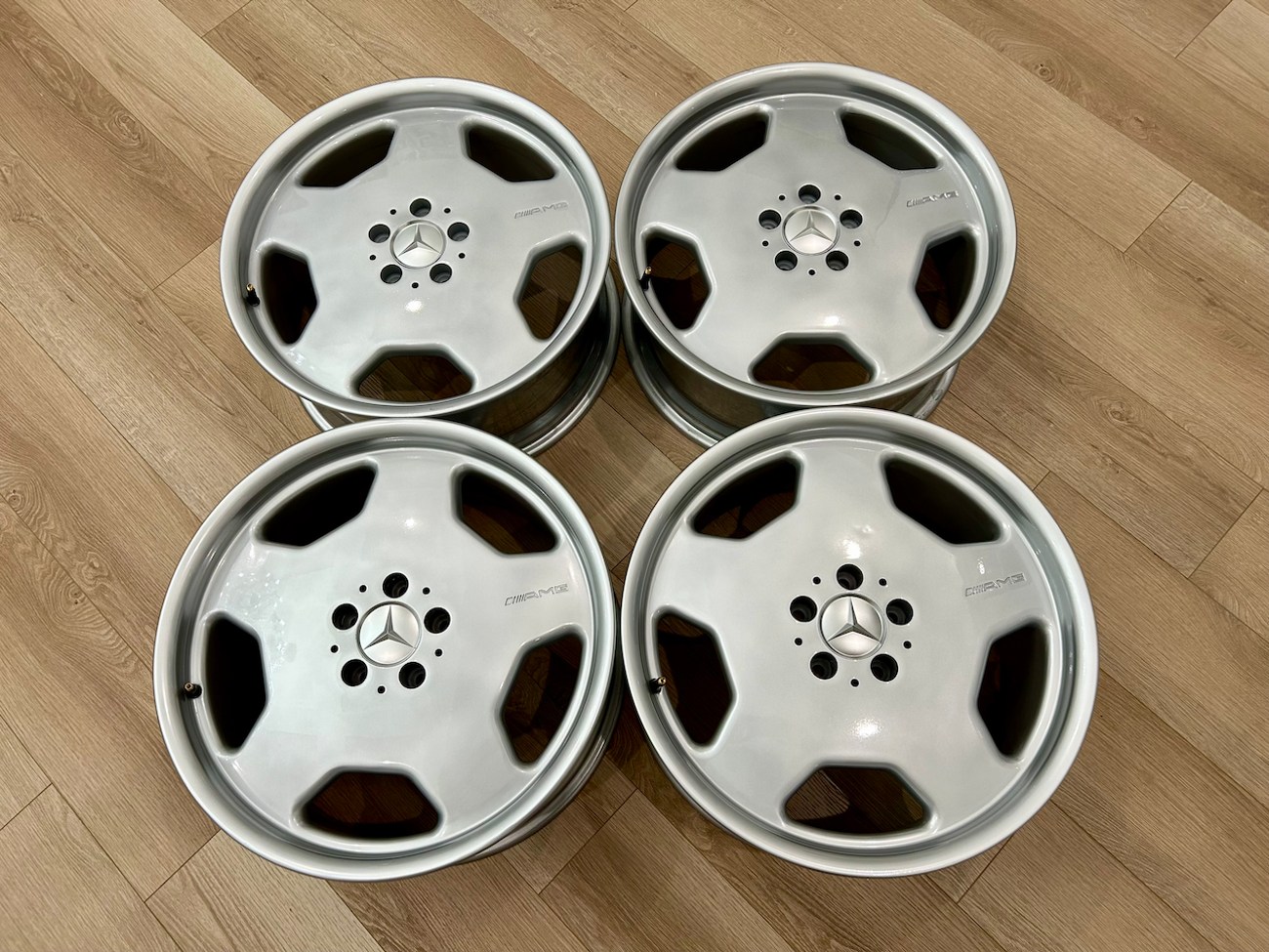 Staggered 19" AMG Aero II Monoblock Wheels for W140 For Sale | The MB ...
