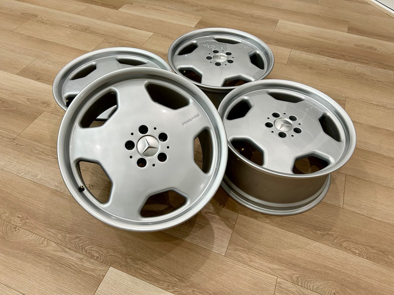 Staggered 19" AMG Aero II Monoblock Wheels for W140 For Sale | The MB ...