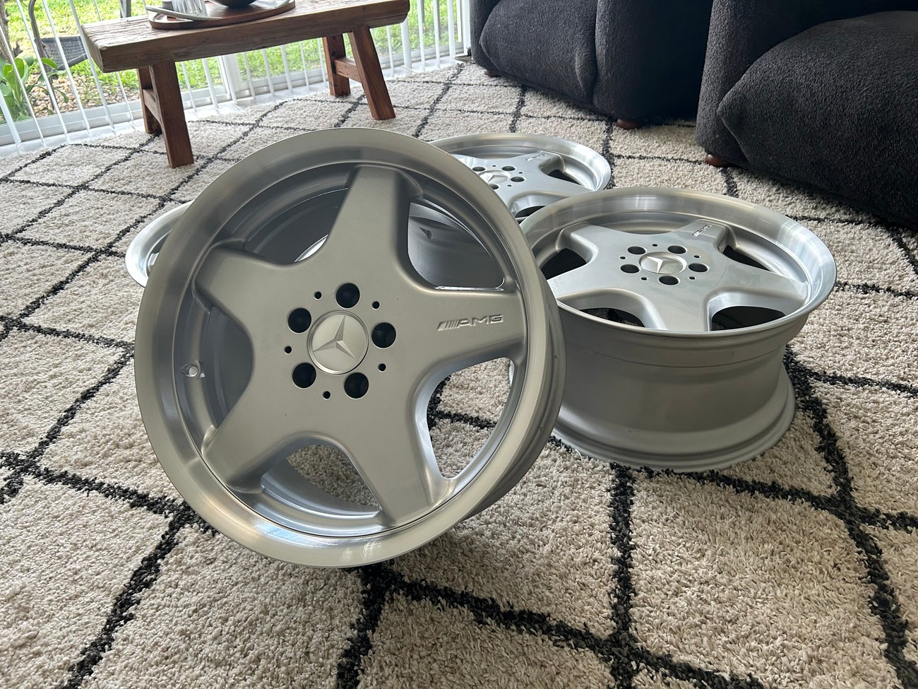 18" AMG Monoblock Style 1 Sport Wheels for R129 For Sale | The MB Market