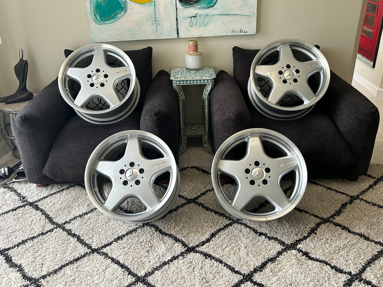 18" AMG Monoblock Style 1 Sport Wheels for R129 For Sale | The MB Market