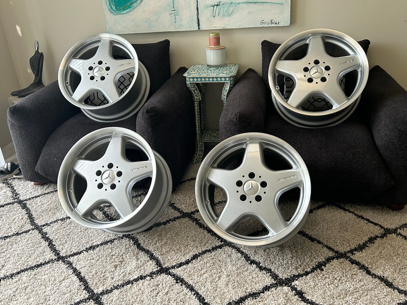 18" AMG Monoblock Style 1 Sport Wheels for R129 For Sale | The MB Market