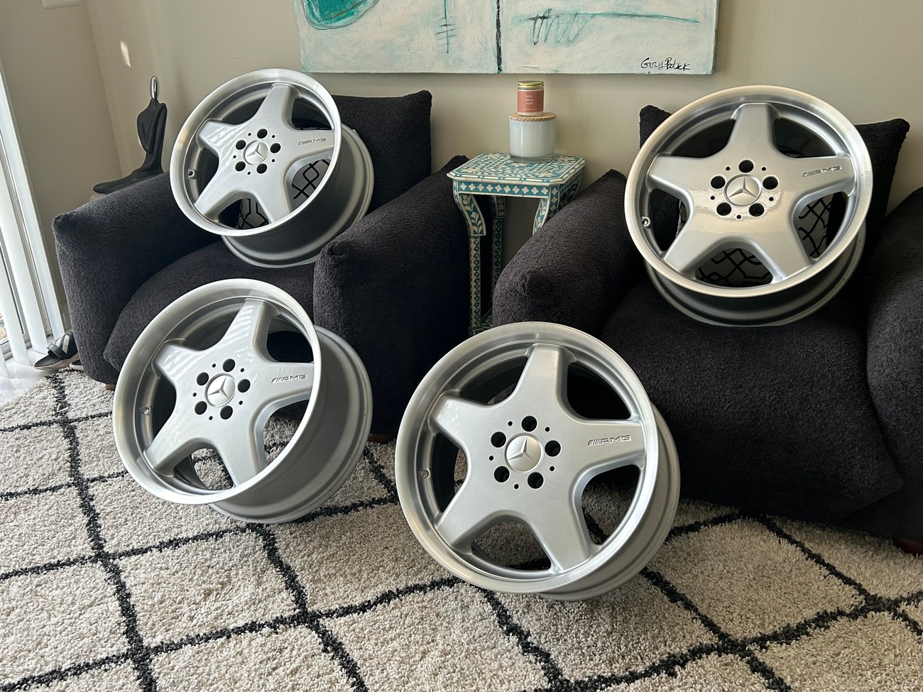 18" AMG Monoblock Style 1 Sport Wheels for R129 For Sale | The MB Market