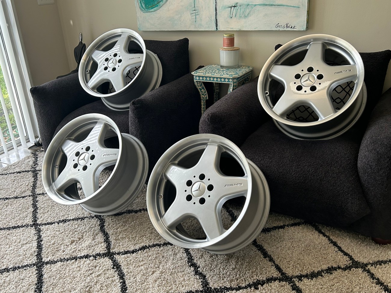18" AMG Monoblock Style 1 Sport Wheels for R129 For Sale | The MB Market