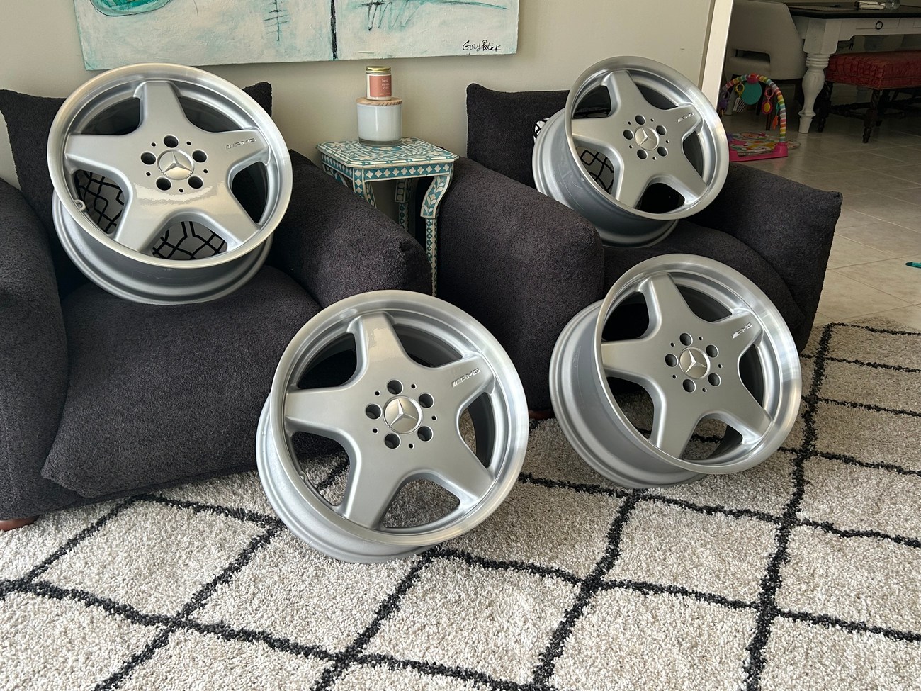 18" AMG Monoblock Style 1 Sport Wheels for R129 For Sale | The MB Market
