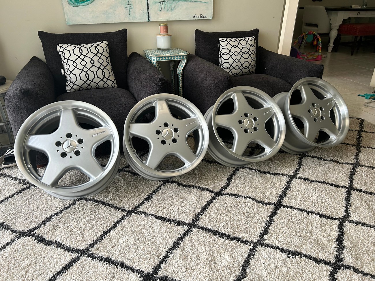 18" AMG Monoblock Style 1 Sport Wheels for R129 For Sale | The MB Market