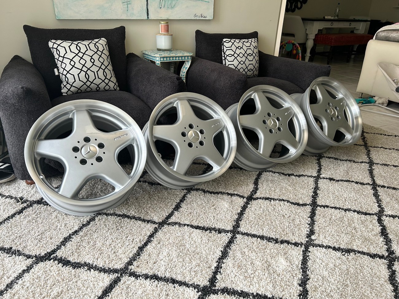 18" AMG Monoblock Style 1 Sport Wheels for R129 For Sale | The MB Market