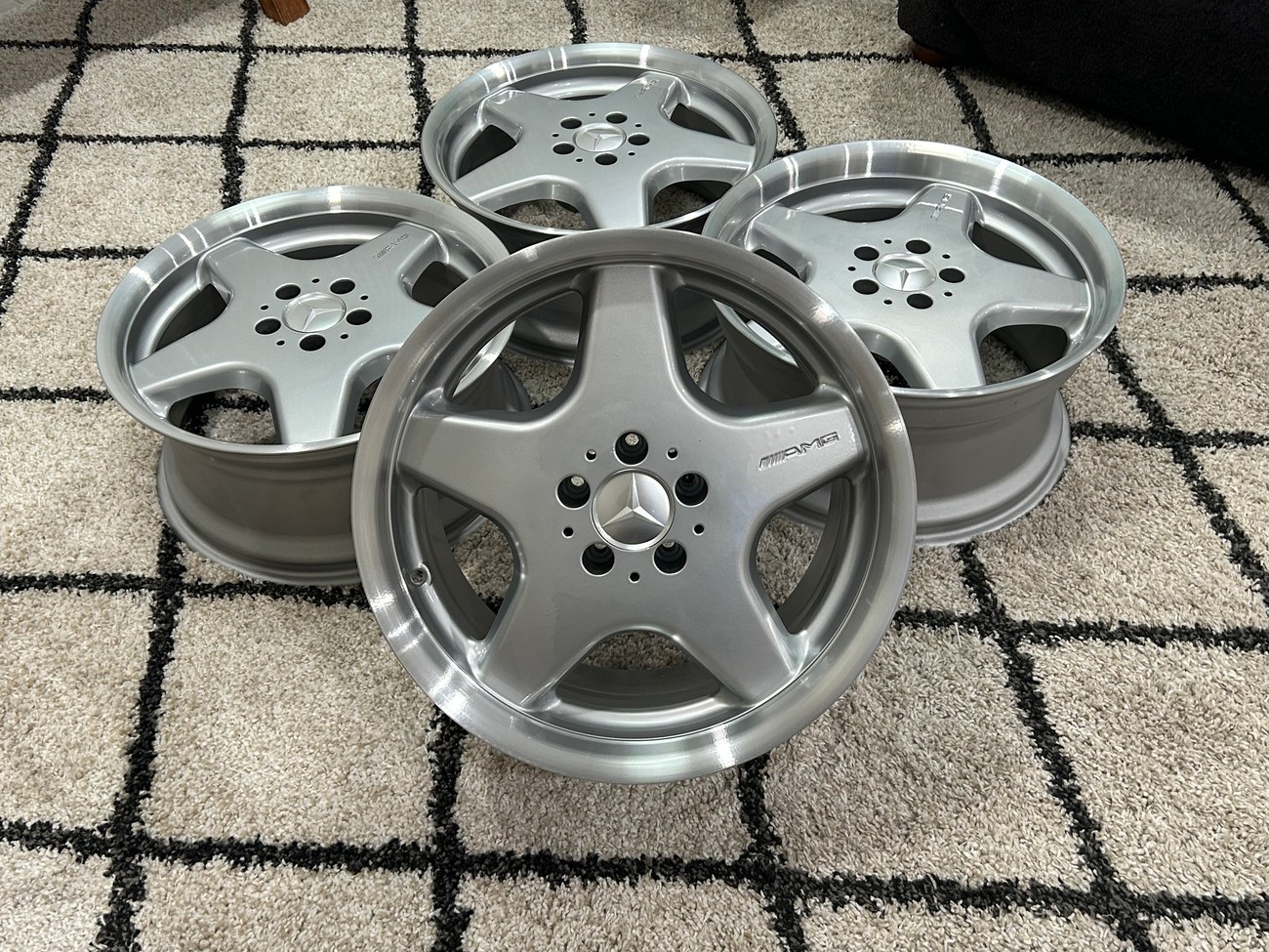18" AMG Monoblock Style 1 Sport Wheels for R129 For Sale | The MB Market