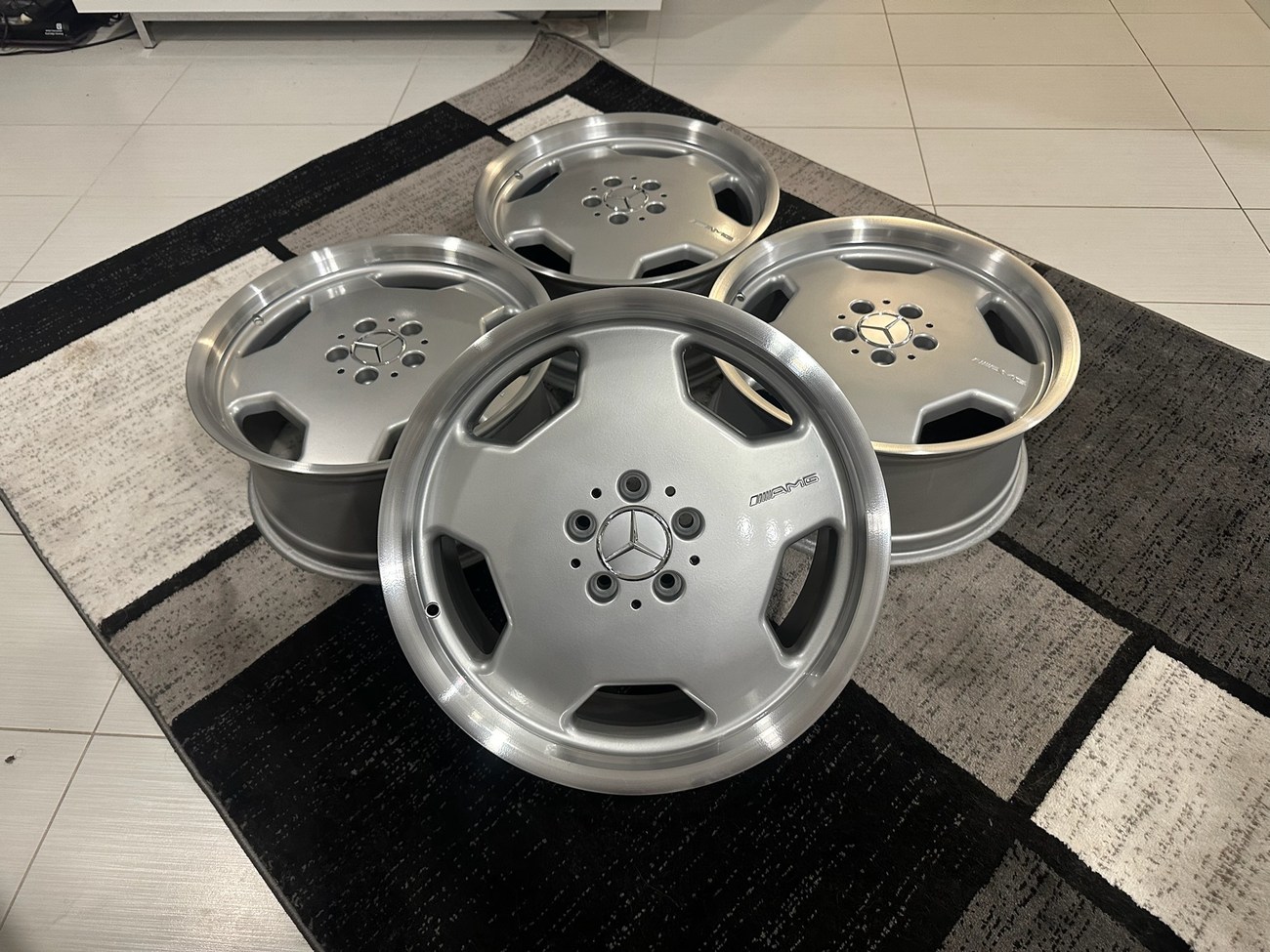 W140 18" AMG Aero II Monoblock Wheels For Sale | The MB Market